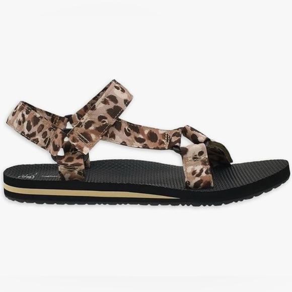 Time and Tru | Shoes | Time And Tru Cushion Sole Leopard Print Velcro ...